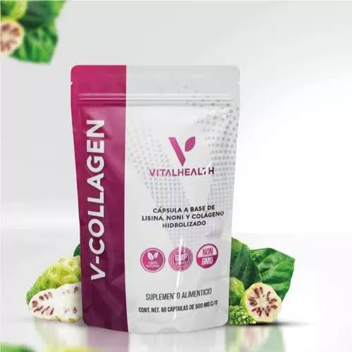 V COLLAGEN con 60 cápsulas – SHOP CUBE MX